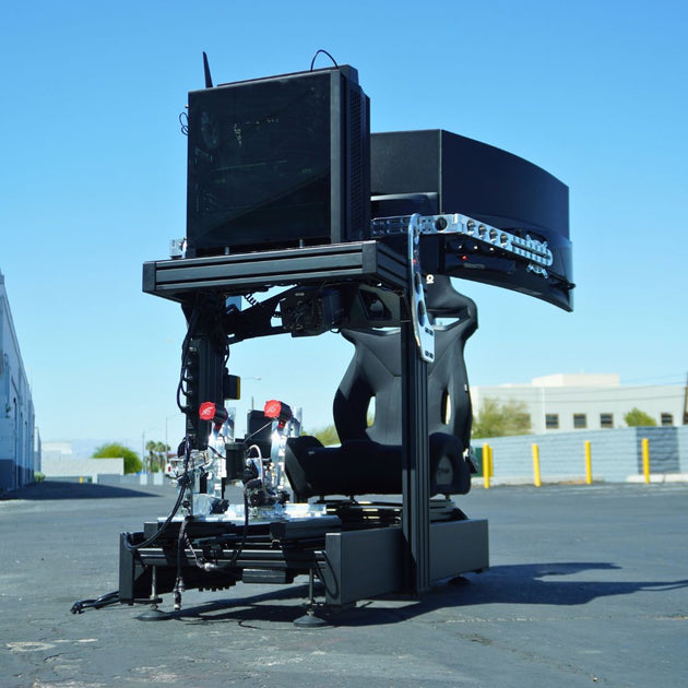 Flat Black Racing Simulator - Racing Simulator | Sim Coaches