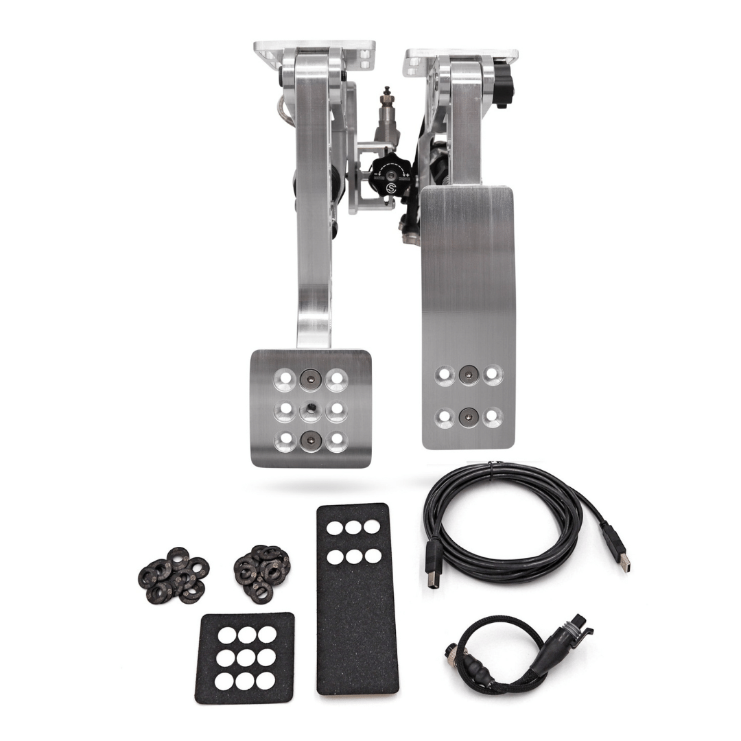 Sim Racing Pedals Inverted - Designed for Drivers
